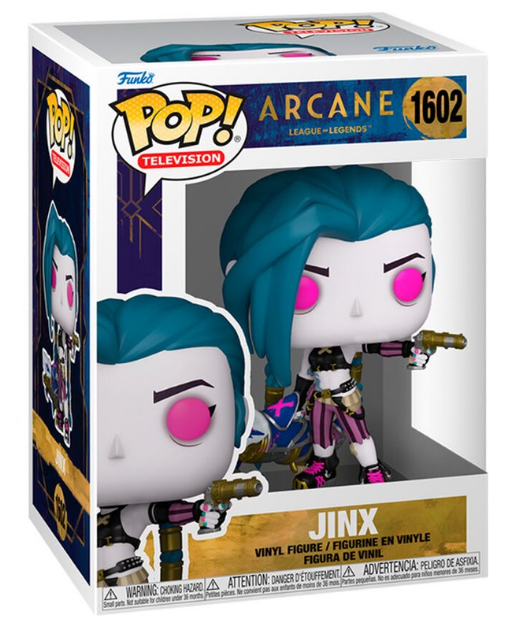 Funko POP! Television: Arcane (League of Legends) - Jinx 1602 ...